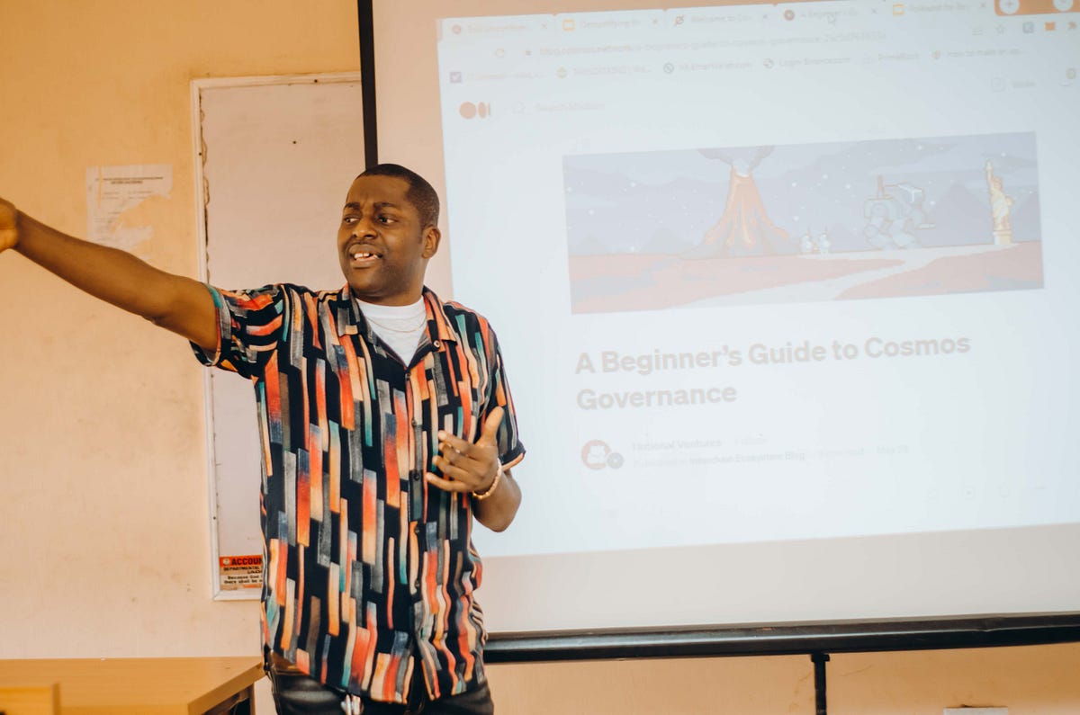 COSMOS BLOCKCHAIN MEETUP. Introduction: The Cosmos Blockchain… | by ...