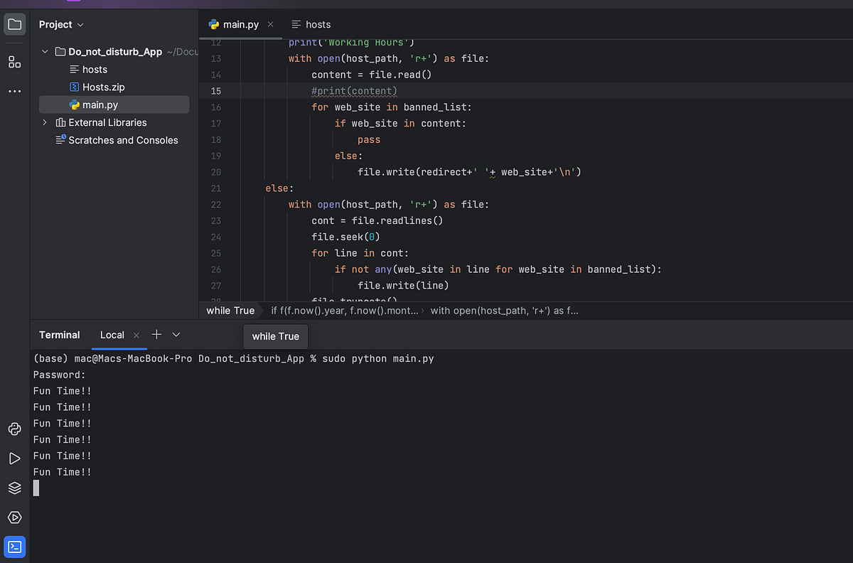Build A Website Blocker App With Python | by Scofield O. Idehen | Oct, 2023 | Medium