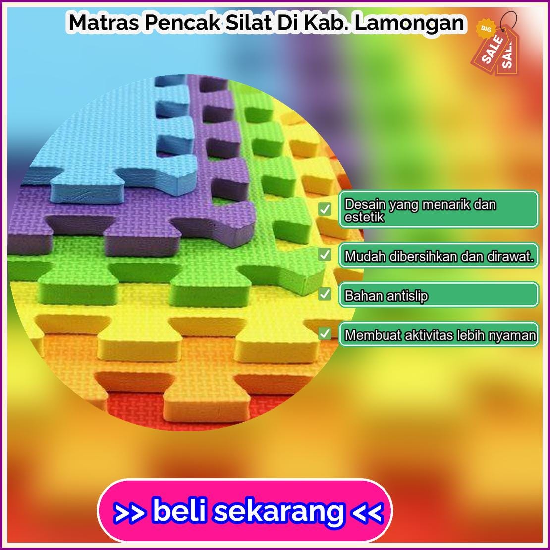 Matras Pencak Silat Di Kab Lamongan - Matras Judo - Medium