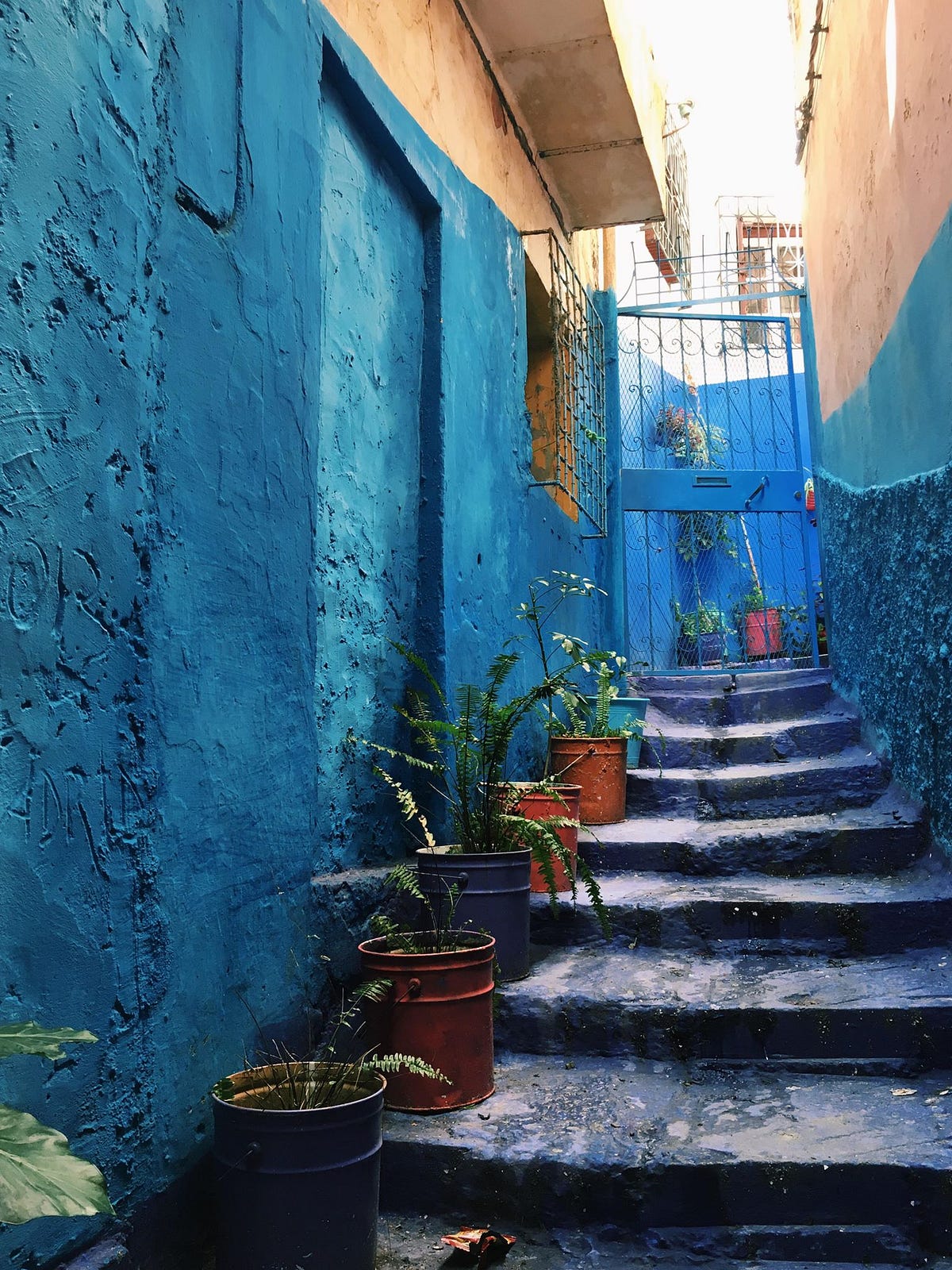 The colours of Tangier. For the first time in my life I have… | by Thea ...