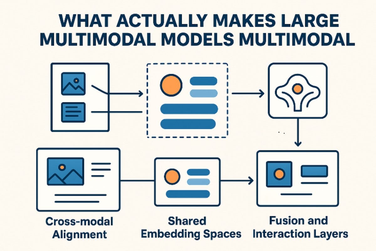 What Actually Makes Large Multimodal Models Multimodal | by Zaina ...