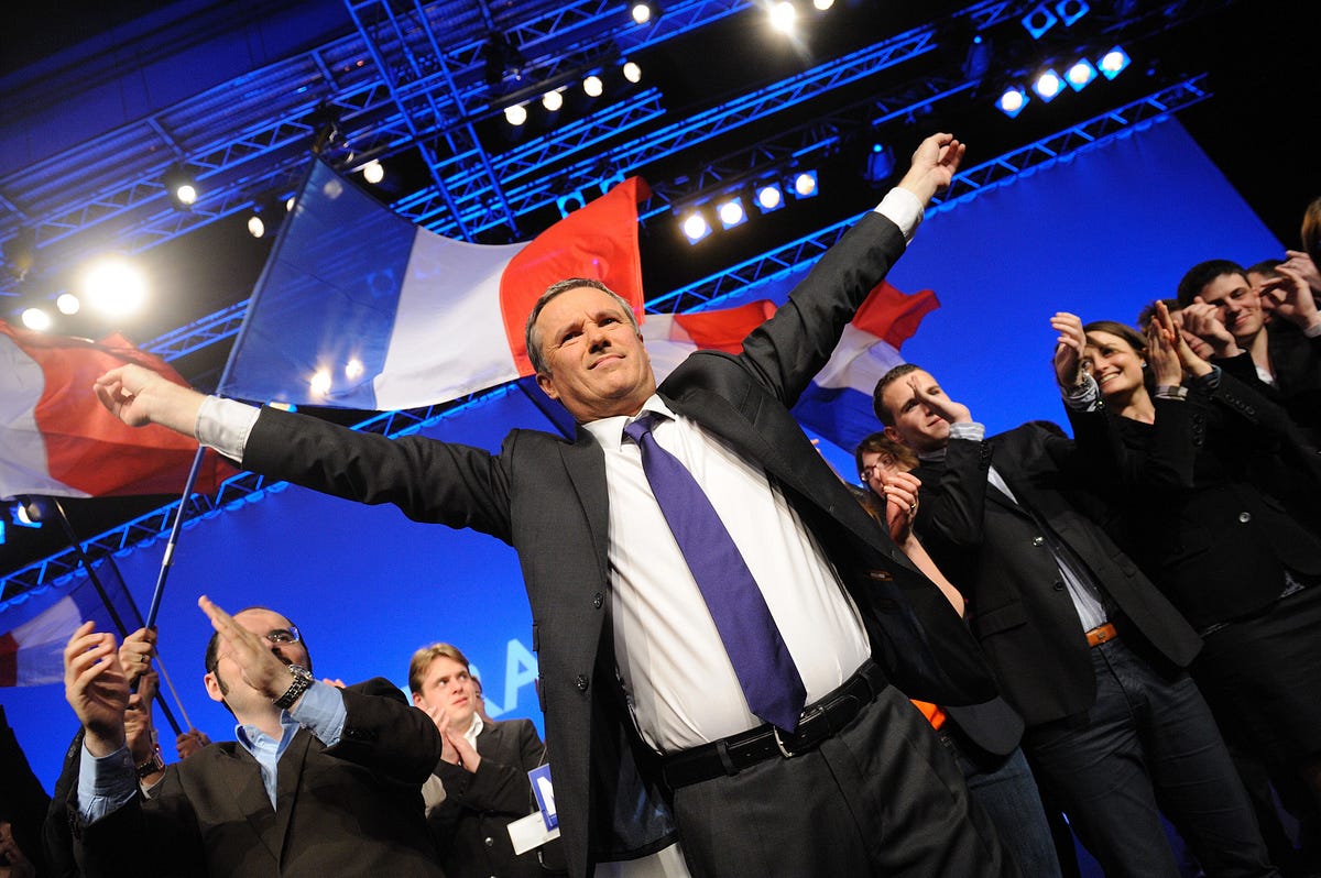 Nicolas Dupont-Aignan. The first debate of the political… | by The ...