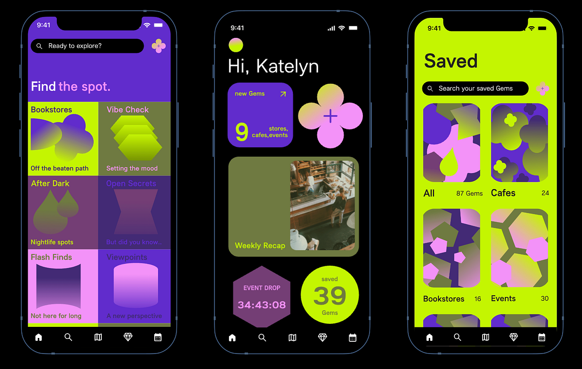 GEMS: Identity and UI. Process | by Katelyn Lee | Feb, 2025 | Medium