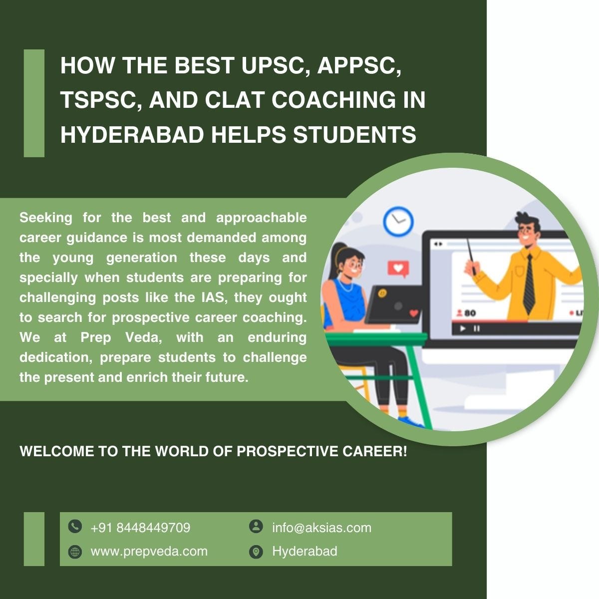How the Best UPSC, APPSC, TSPSC, and CLAT Coaching in Hyderabad Helps Students | by Prepveda ...