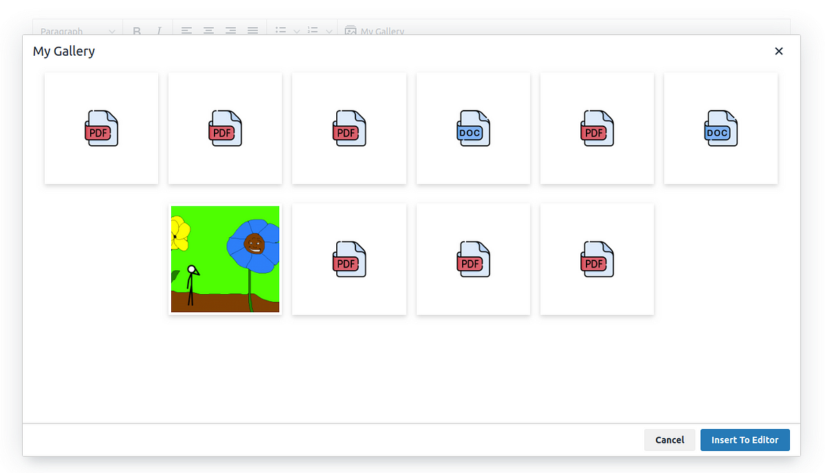 How To Create Custom “my Gallery” Popup Image Gallery Using Tinymce Editor Laravel Php Using 3519