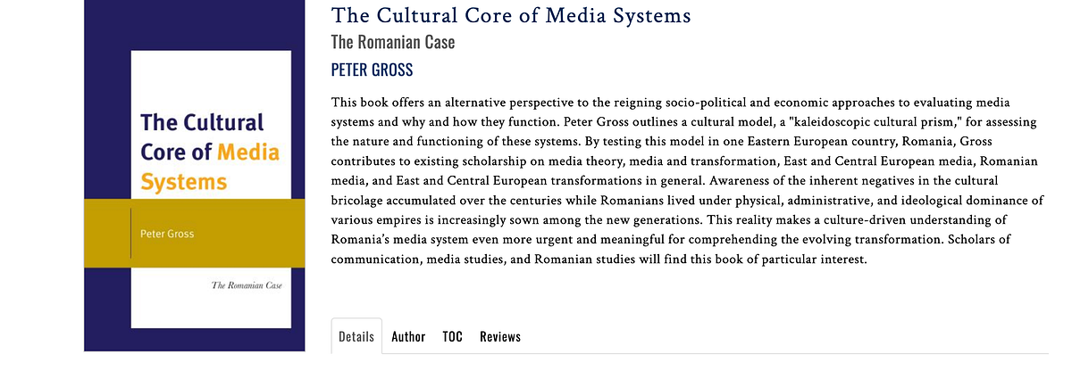 Peter Gross Releases A Groundbreaking Book | by Media and Journalism ...