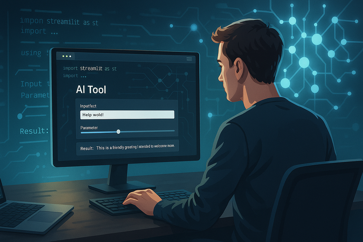 How I Use Streamlit to Prototype AI Tools Without Frontend Code | by Hash Block | Medium