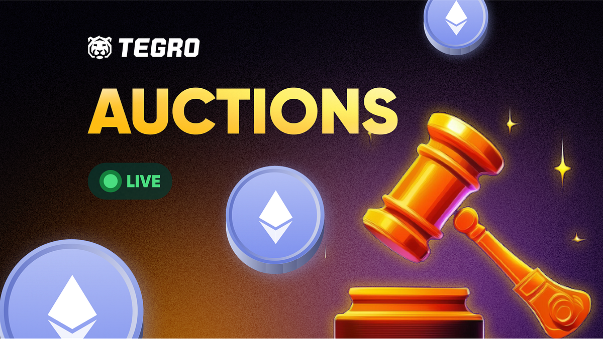 Announcing Tegro Auctions. Ready to outbid your fellow crypto… | by ...