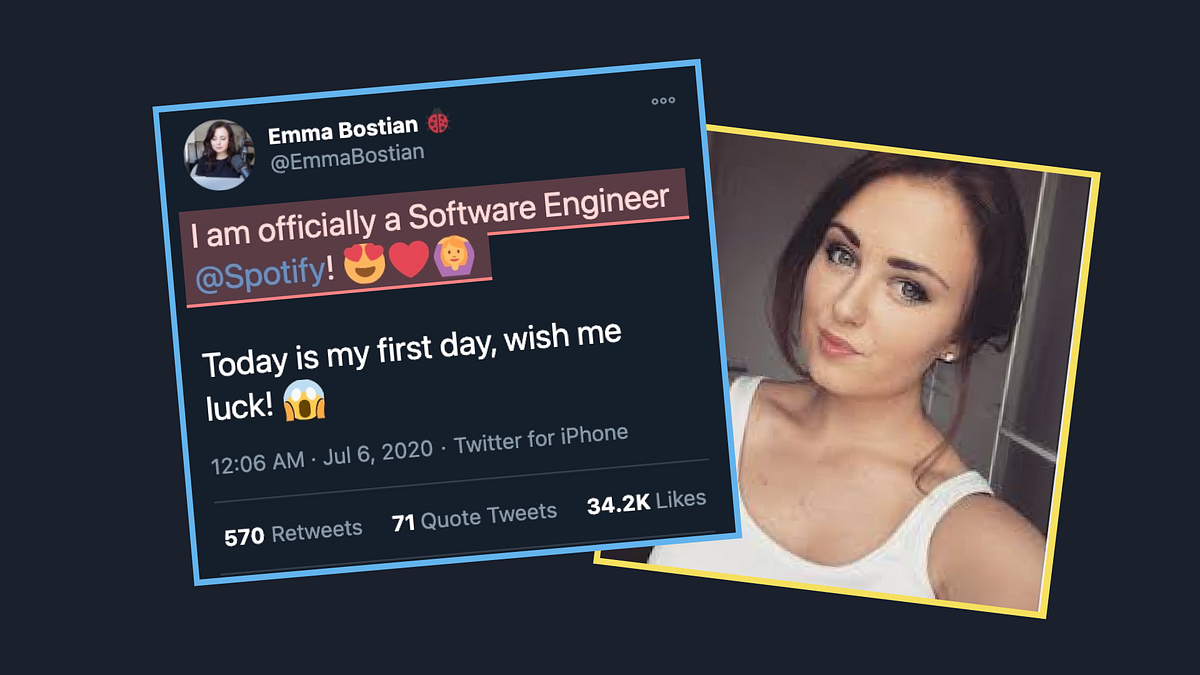 How Emma Bostian’s resume landed her a job at Spotify | by Ryland | Medium