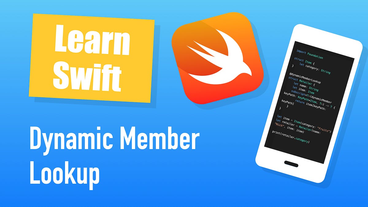 Dynamic Member Lookup in Swift. Use this with strings and keypaths | by Artturi Jalli | Medium