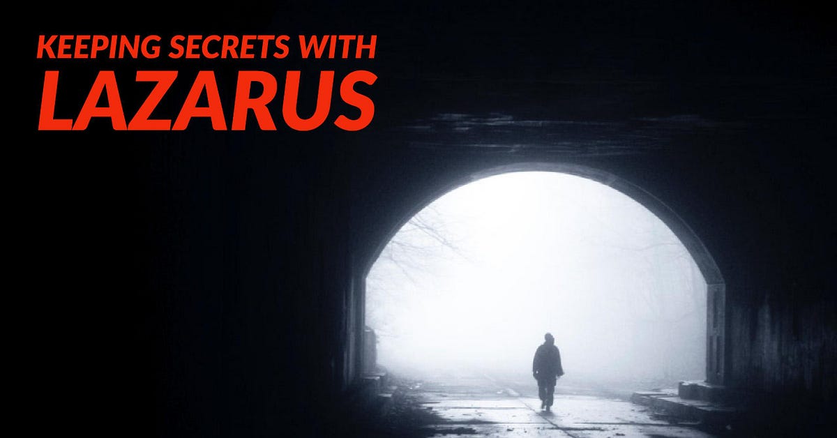 Keeping Secrets with Lazarus. John 11 | by Laura Buffington | Medium