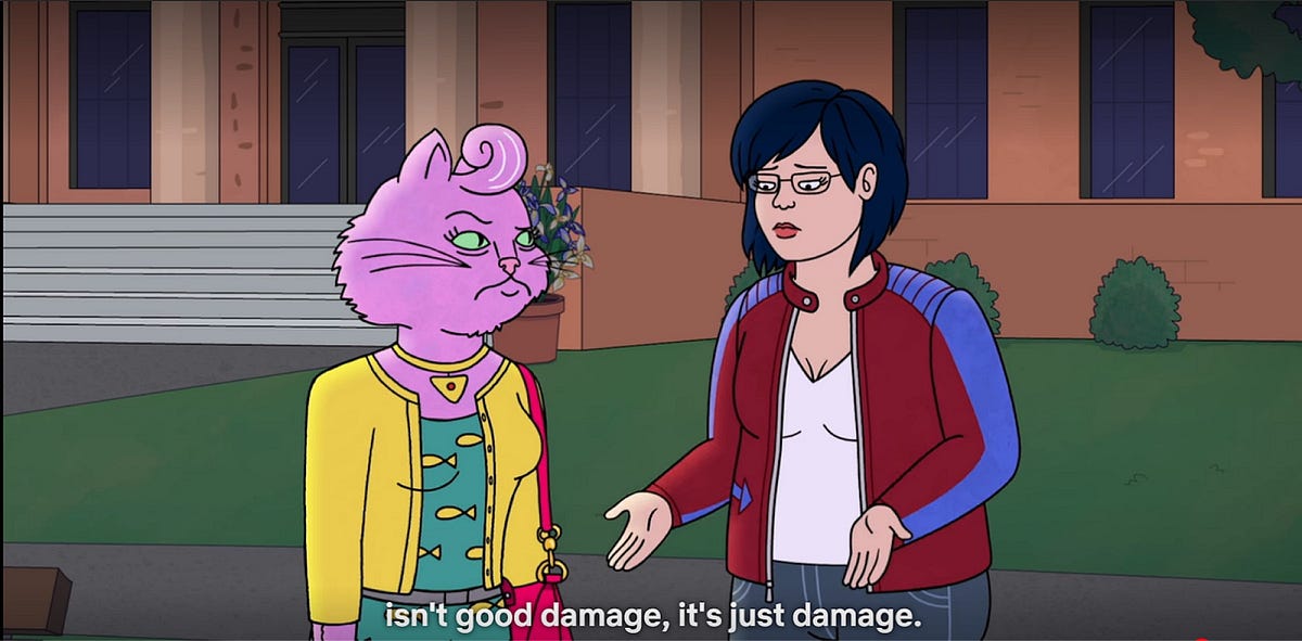 Good Damage: a young writing dilemma | by nangka | Aug, 2024 | Medium