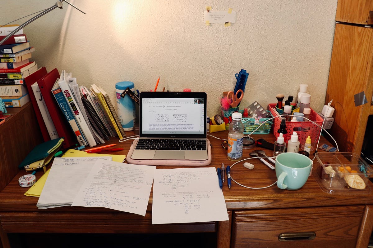 Coronadiary #2 Messy desk or messy mind? | by Uyanga Naranbaatar | Medium