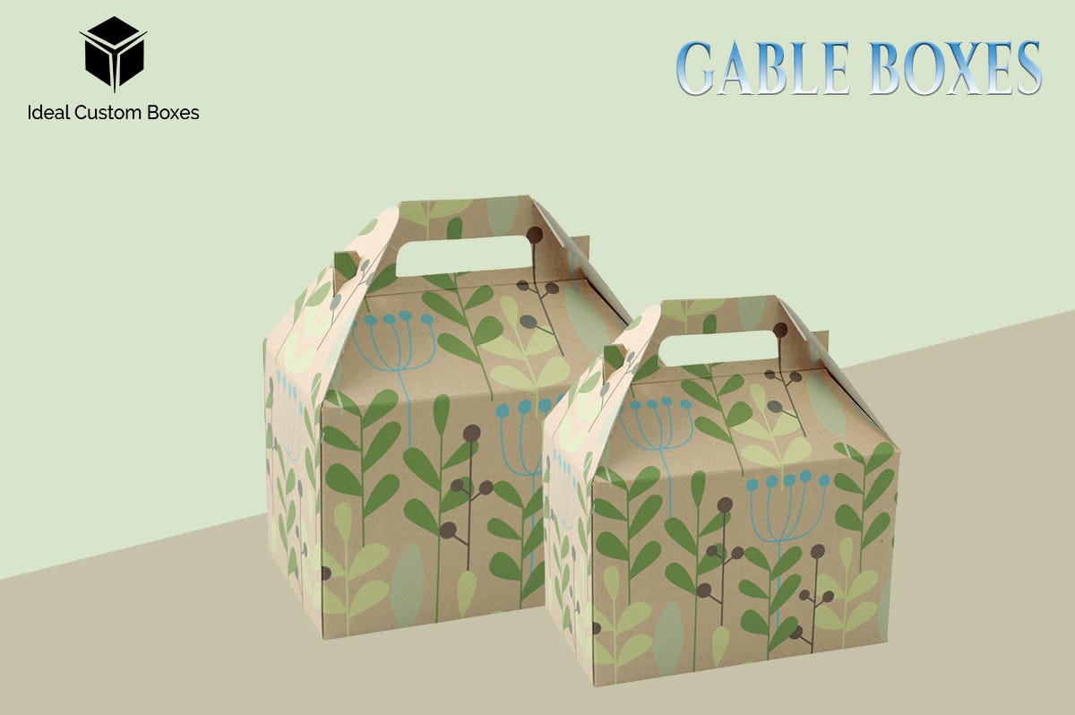 Why Custom Gable Boxes Are a Good Choice For Packaging? | by ...