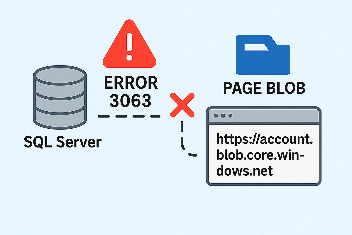 Error: 3063, Severity 16 czyli Backup do Microsoft Azure Blob Storage i ...
