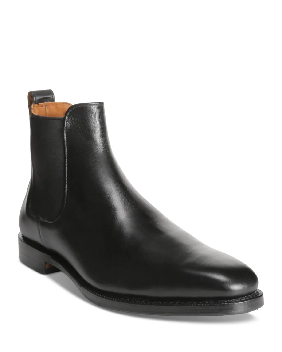 leather boots black. Step into fashionable footwear with our… | by ...