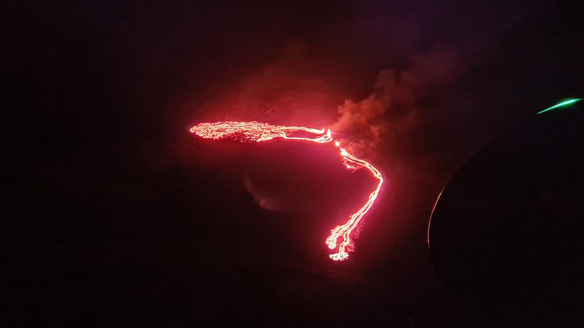 A Volcanic Eruption Has Begun In Iceland | by Andrew Lalchan | Medium
