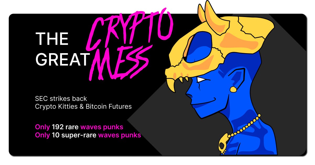 History: The Great Crypto Mess. After the golden age of ICO in crypto… | by Waves Punks Verse ...
