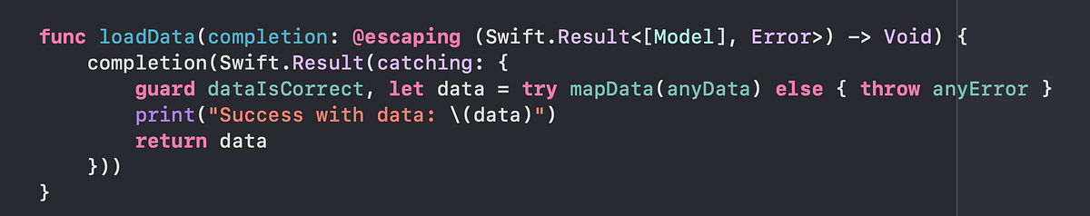 How to safely handle completion with Swift.Result catching init | by Konstantin Bezzemelnyi 🇺🇦 ...