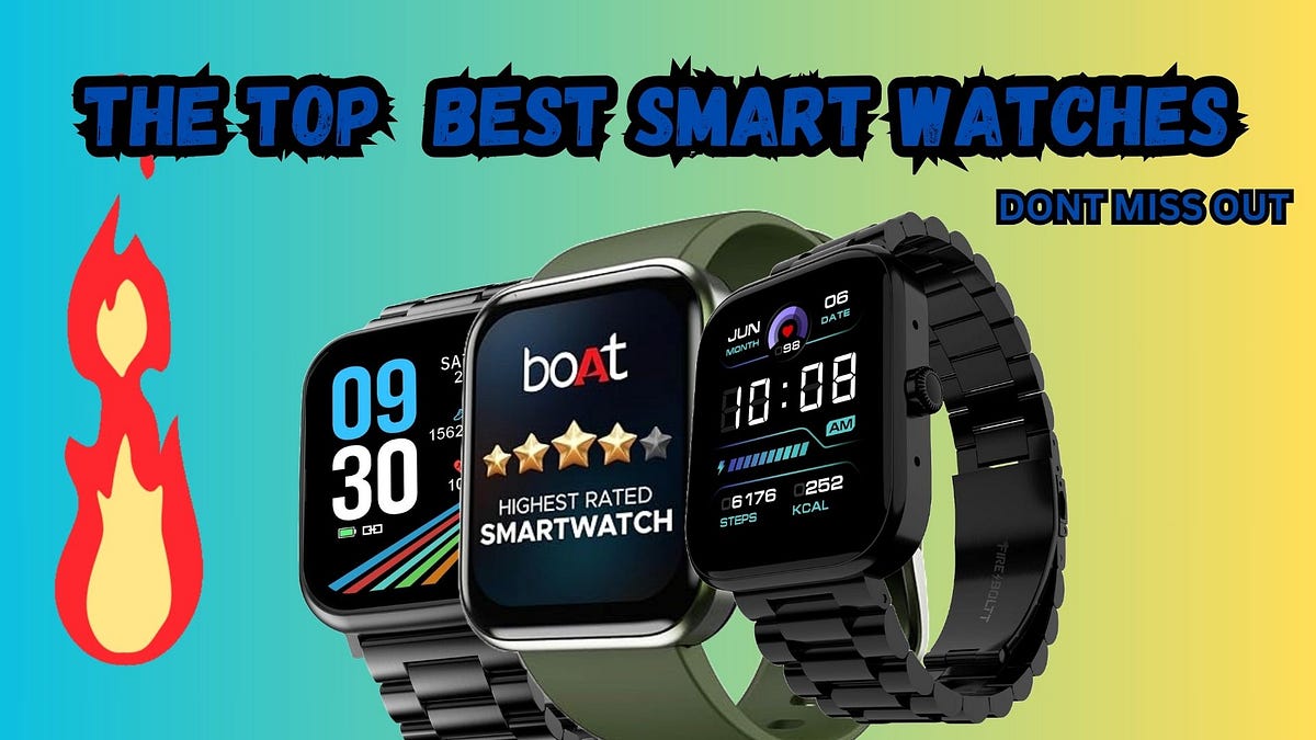 Choosing the Right Smartwatch: A Simple Guide ⁤ | by RV tech | Mar ...