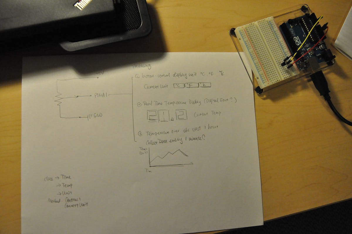 Temperature Visualization: Electronics Prototype | by Irene Ye Yuan ...