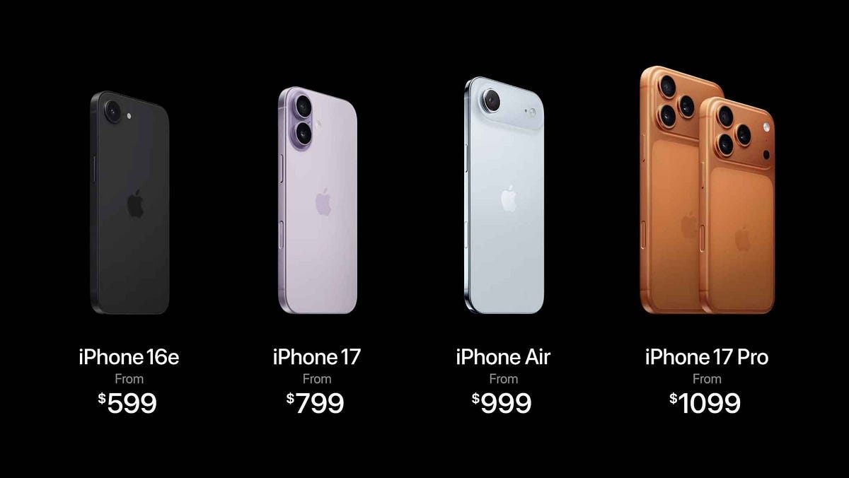 Apple’s iPhone 17 Lineup Is a Confusing Mess | by The Secret Developer ...