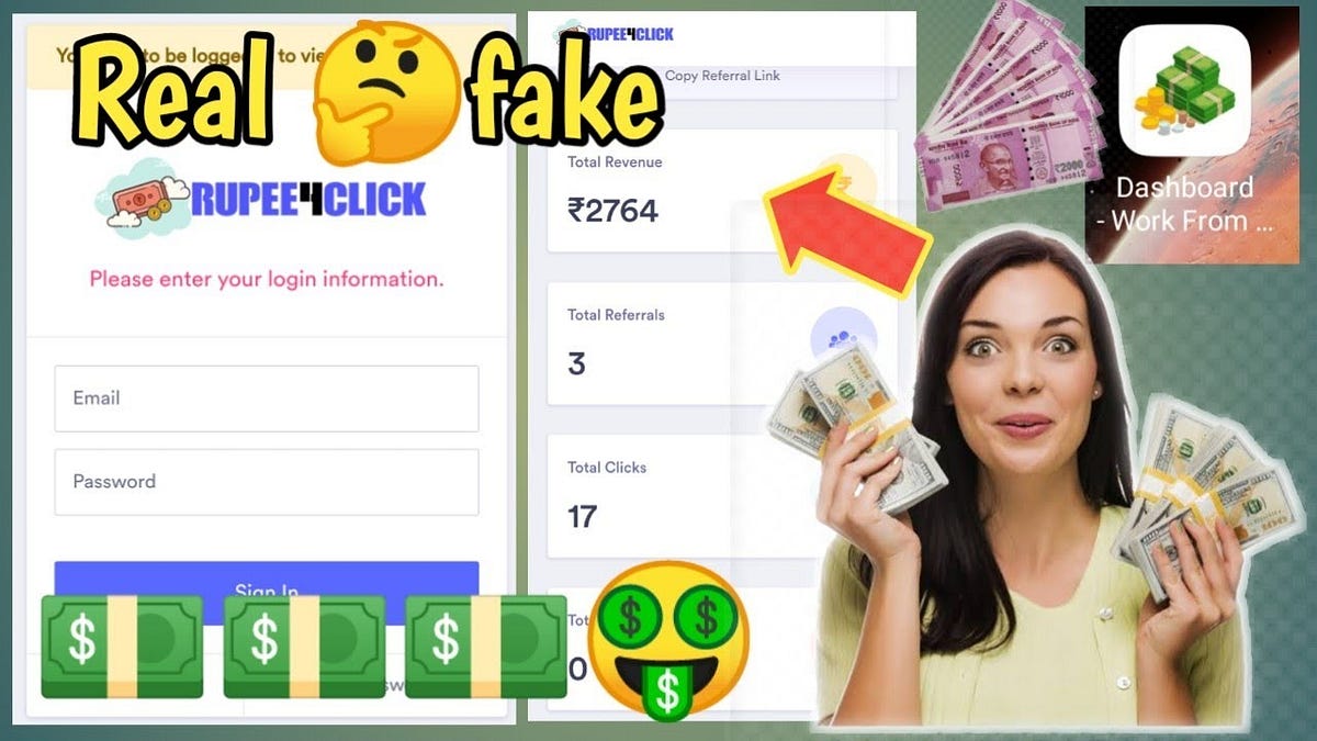 rupee 4 click review. rupee 4 click ke complete review aj hum… | by Mr review | Medium