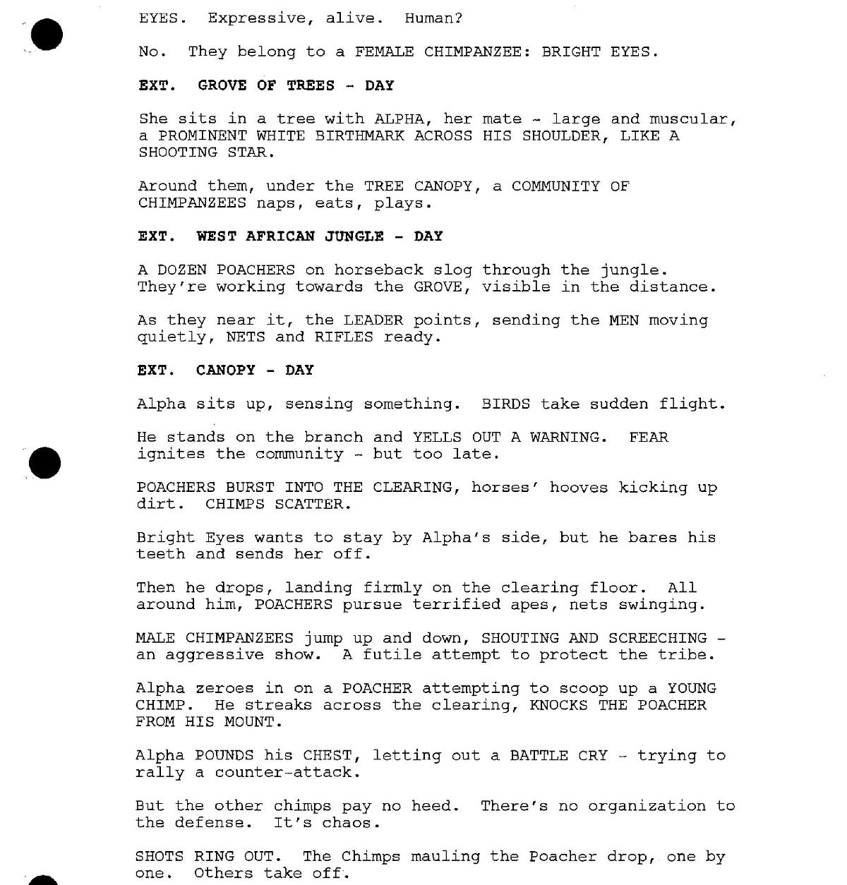 Page One: “Rise of the Planet of the Apes” (2011) - Go Into The Story