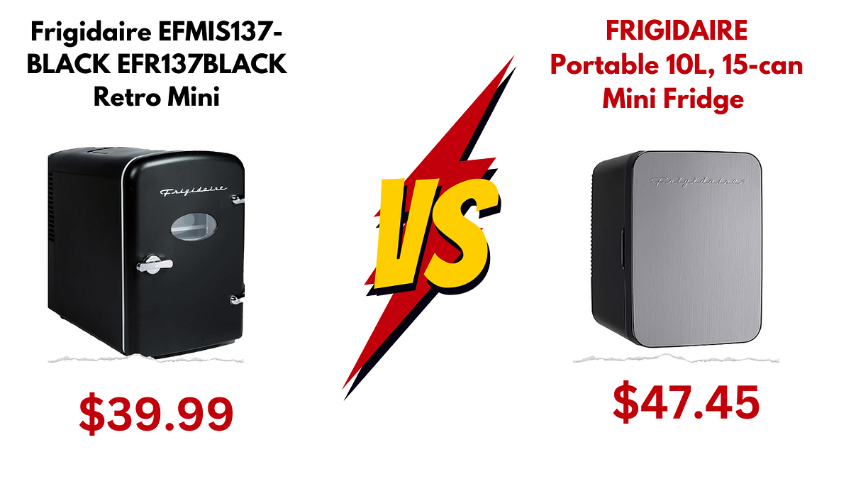 Comparing Two Frigidaire Mini Fridges: EFMIS129-CP4 vs. EFMIS188-SS ...
