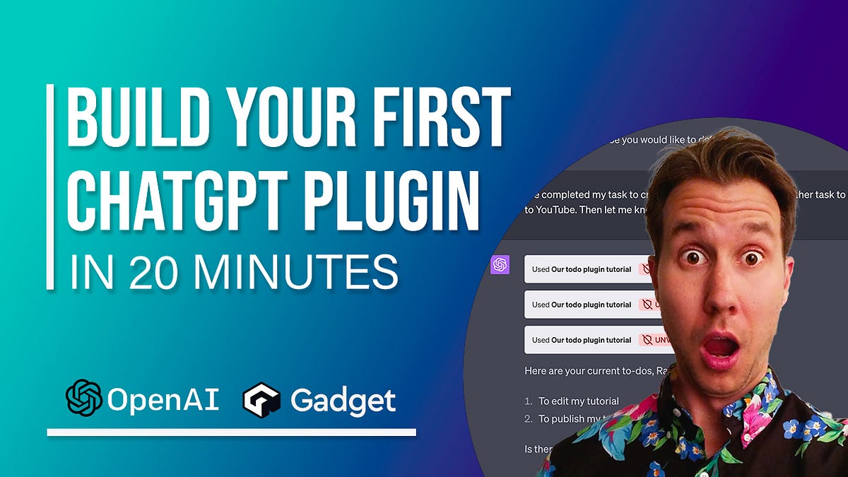 Build your first ChatGPT plugin in just 20 minutes | by Ralf Elfving ...