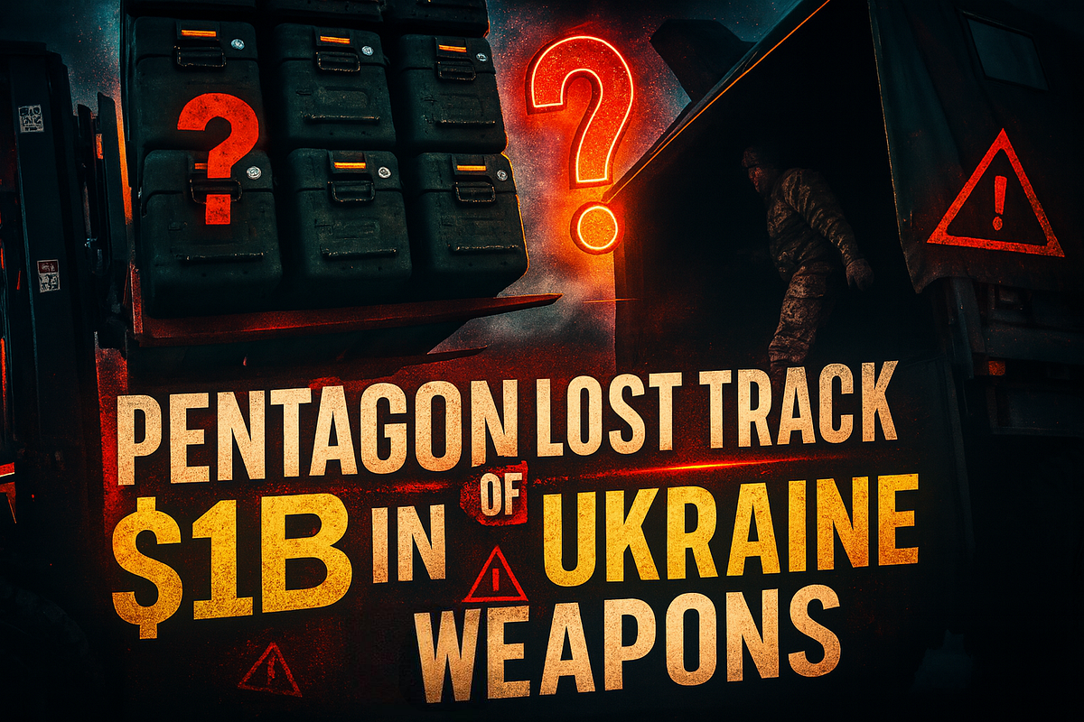 Pentagon Lost Track of $1B in Ukraine Weapons | by The Forensic Archive ...
