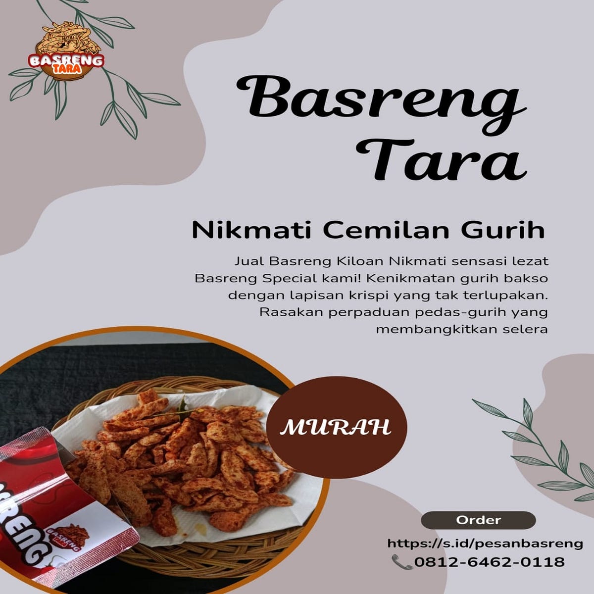 Gurih, WA 0812–6462–0118, Jual Basreng Extra Pedas di Medan - Basreng ... Gurih, WA 0812–6462–0118, Jual Basreng Extra Pedas di Medan - Basreng ...
