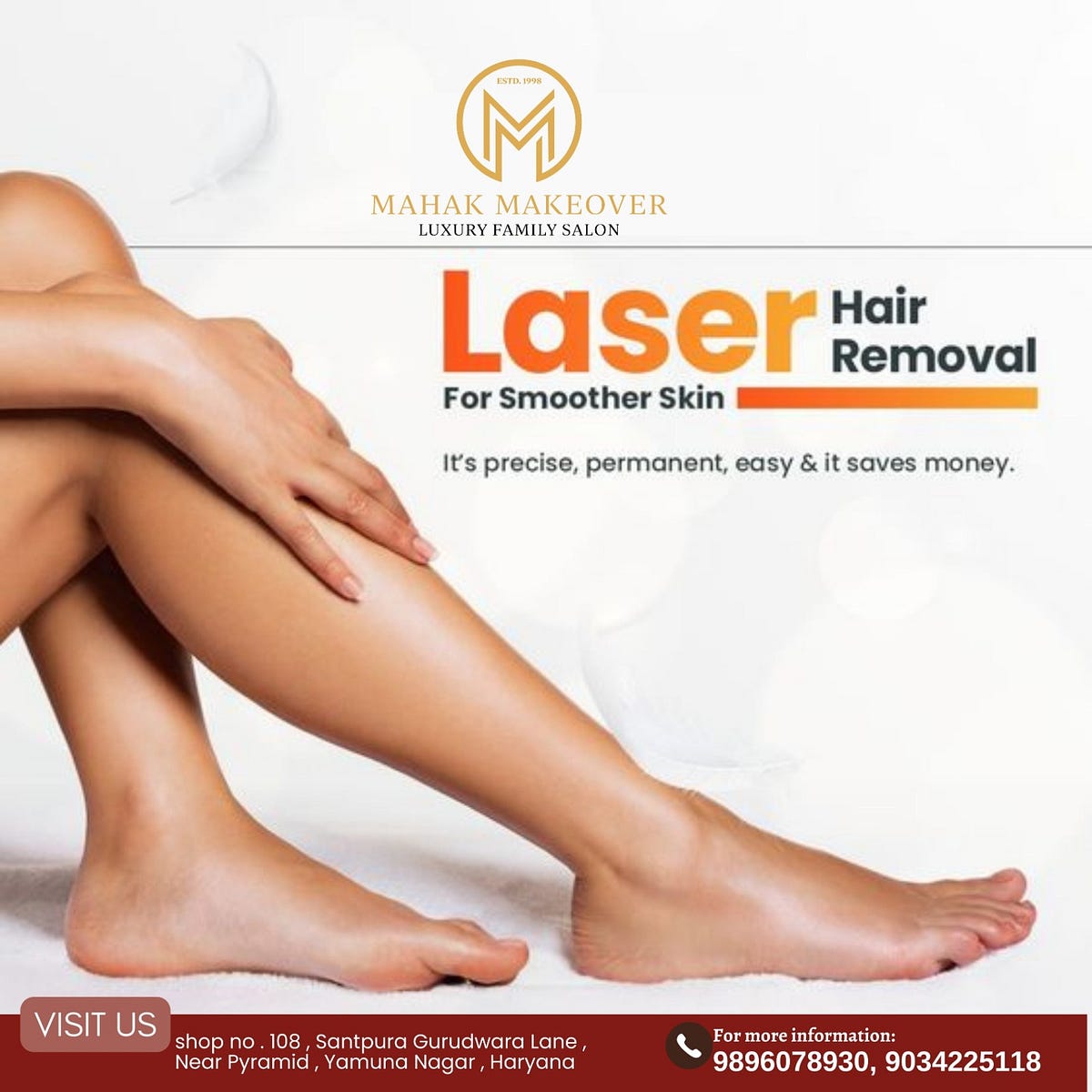 Explore best laser hair removal -Mahak Makeover Luxury Family Salon ...