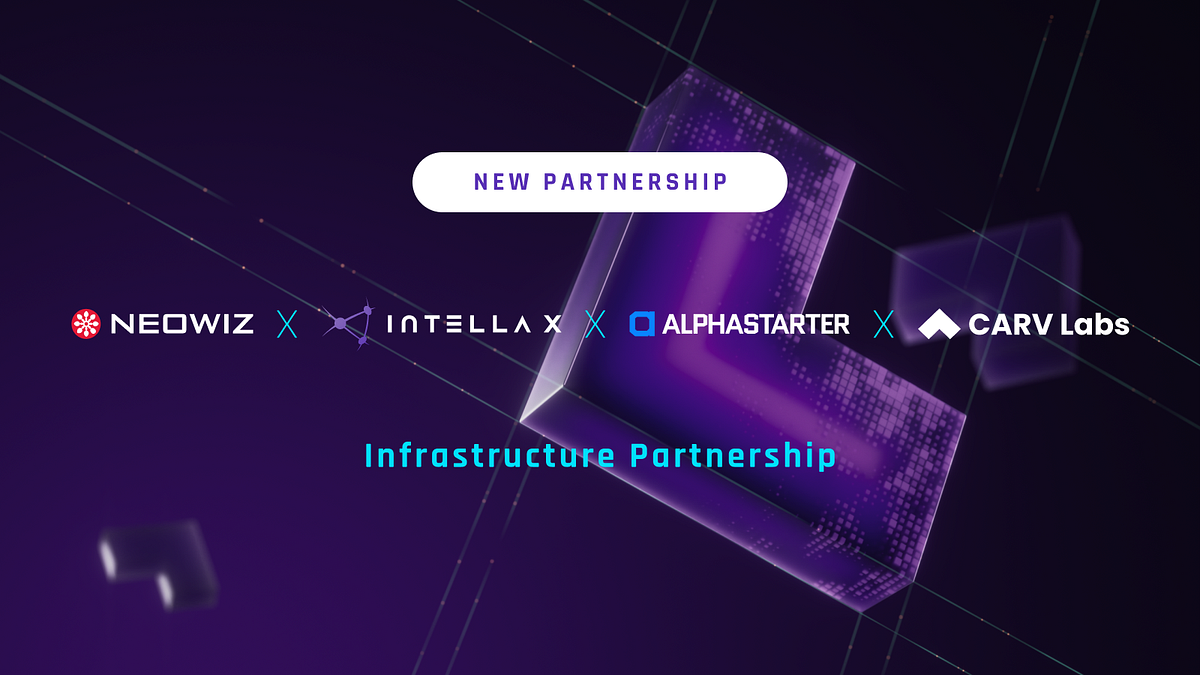 Intella X and Alphastarter Announces Strategic Infrastructure Partnership with CARV Labs | by ...