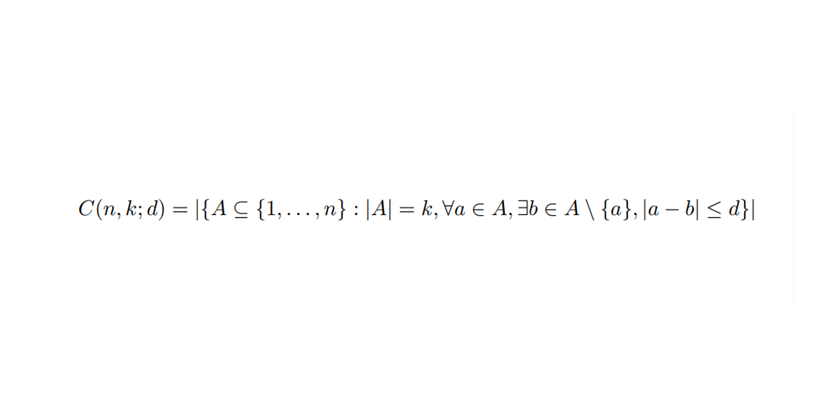 Clustered Subset Count: A Proposed Combinatorial Function | by dhurv ...