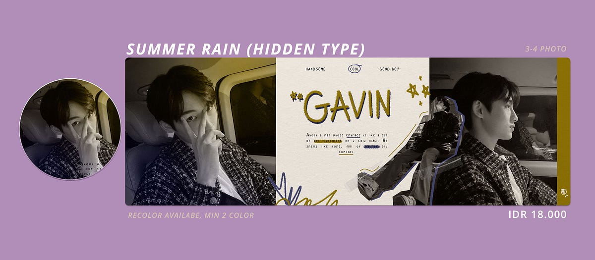 FORM: SUMMER RAIN (HIDDEN TYPE) - Michelle. - Medium