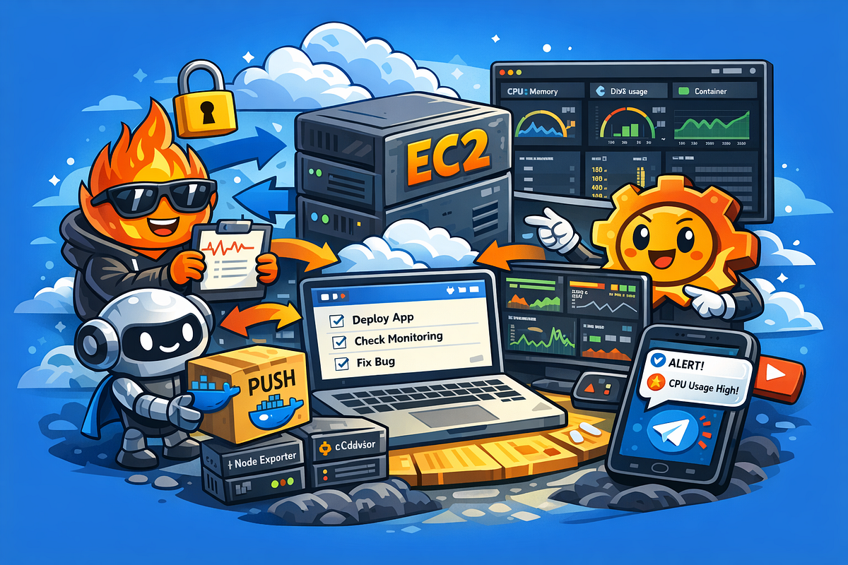 Membangun Monitoring Terdistribusi di AWS EC2 dengan Prometheus, Grafana, dan CI/CD GitHub ...
