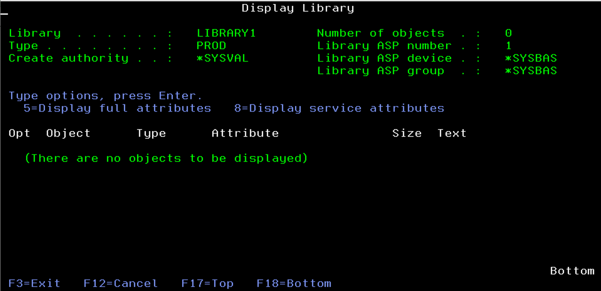 RPGLE Basic commands on Libraries | by Life@Twenty | Medium