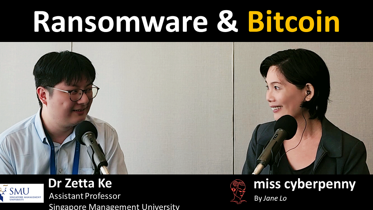 Ransomware & Bitcoin — a case study | by Jane Lo @Misscyberpenny | Medium