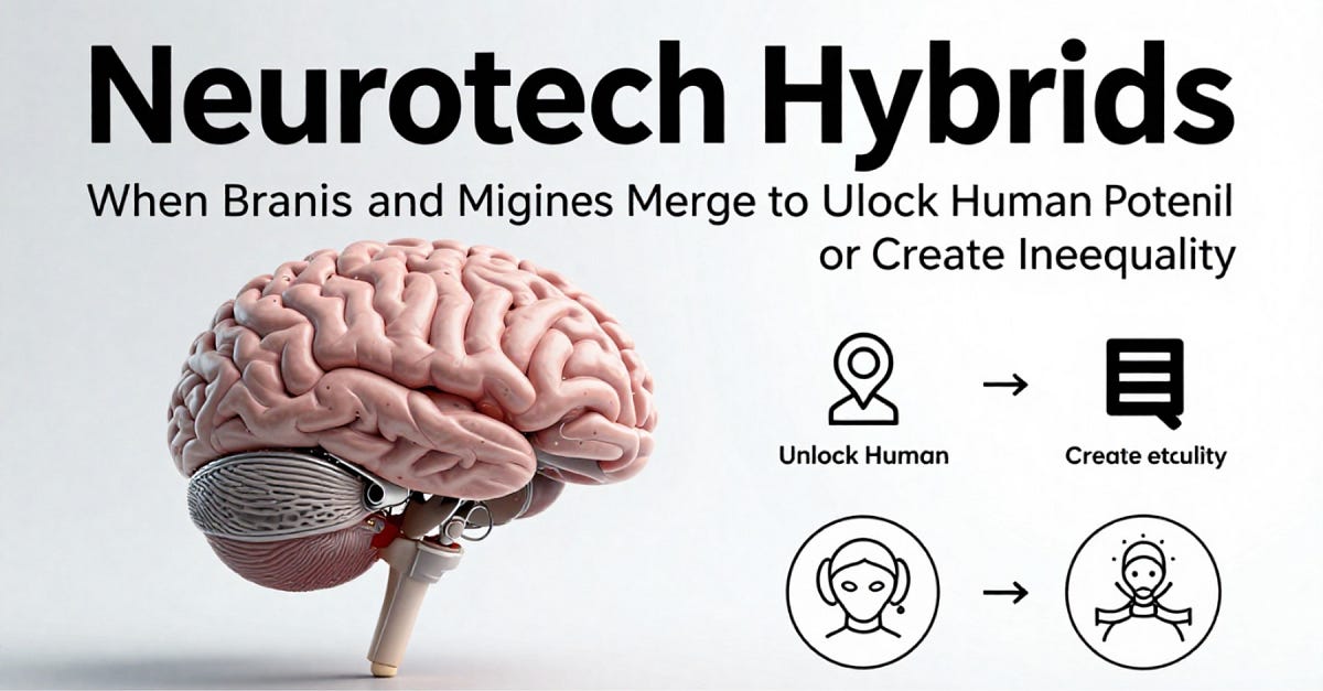 Neurotech Hybrids When Brains and Machines Merge to Unlock Human ...