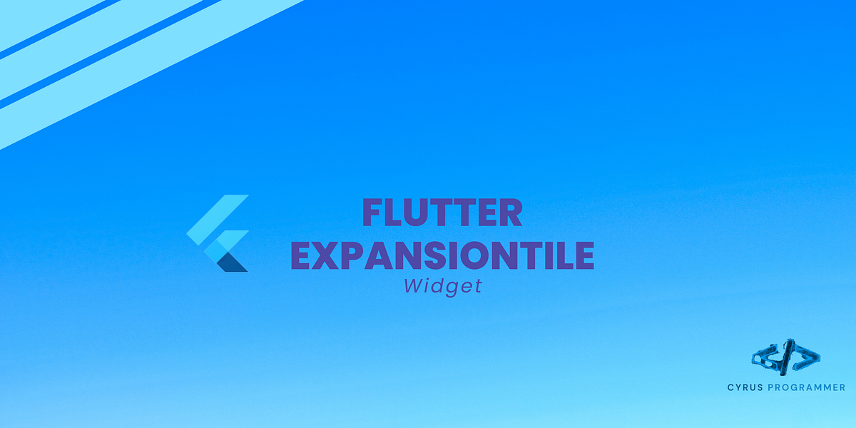 Flutter Expansion Tile code sample | by Muhammad Shaiq Paracha | Medium