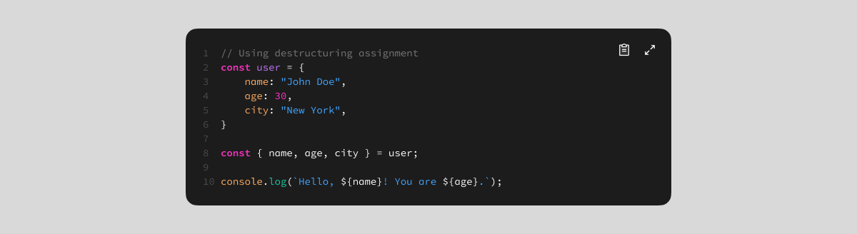 JavaScript’s Secret Weapon : Destructuring Like a Boss | by Stephen ...