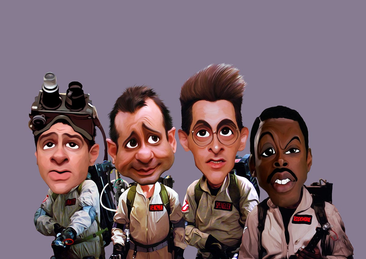 Ghostbusters. We ain’t afraid of no ghosts… maybe… | by 2 Dudes and a ...