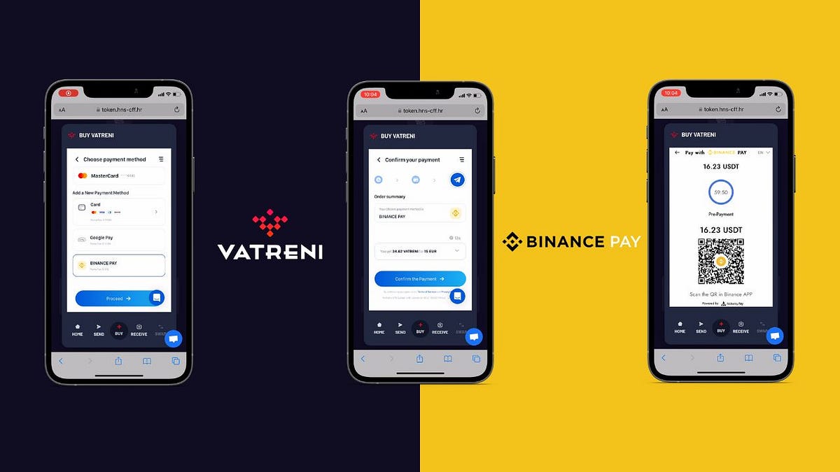 Introducing a new way to get VATRENI — Binance Pay | by Vatreni | Medium
