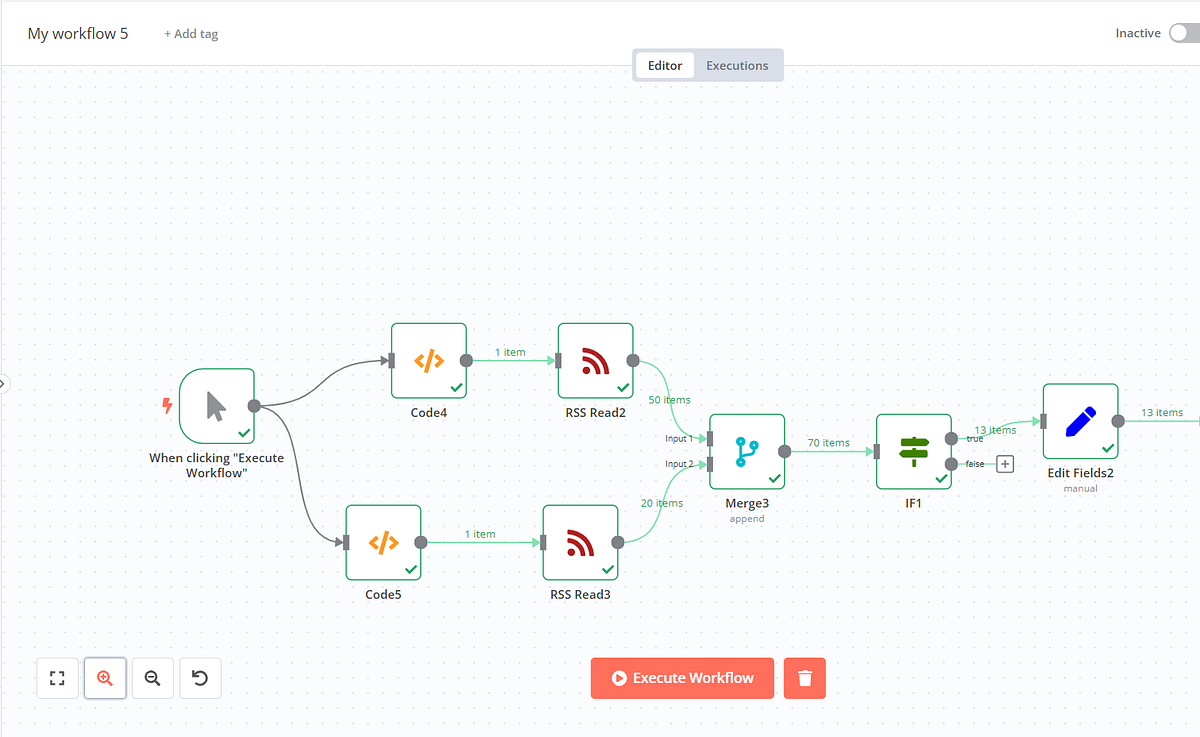 Creating A simple RSS feed in your Airtable using n8n | by Zacharia Kimotho | Medium