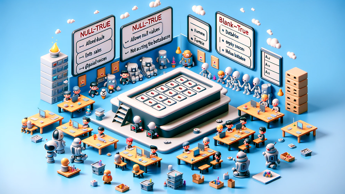 What is the difference between null=True and blank=True in Django | by Gajanan Rajput | Medium