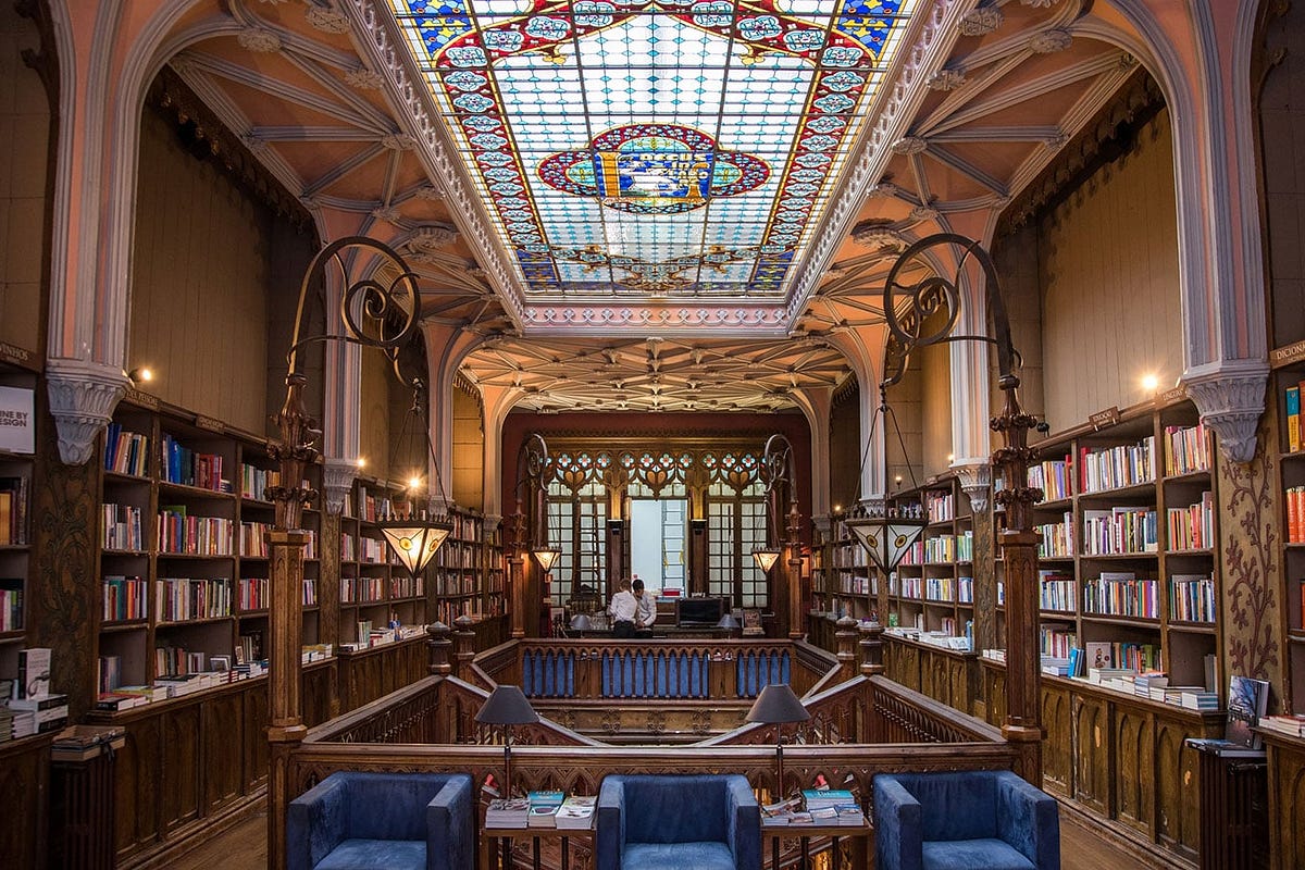 Livraria Lello — The Most Beautiful Bookstore in the World | by Flori ...