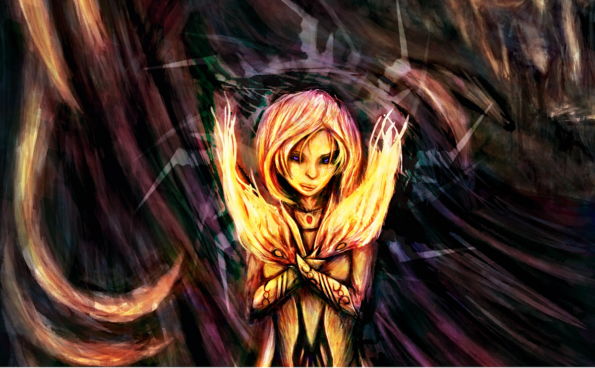 Kyria. Tell me! Am I chaos itself or am I just… | by Timothi Ellim | Medium
