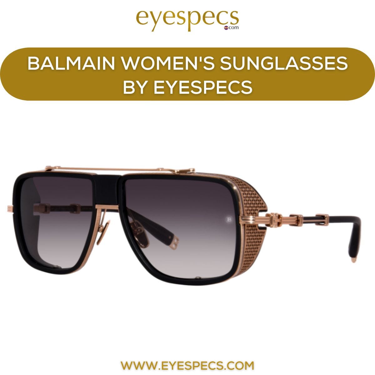 Buy Online Luxury Balmain Women’s Sunglasses at Eyespecs - Eyespecs (Authorized Dealer) - Medium