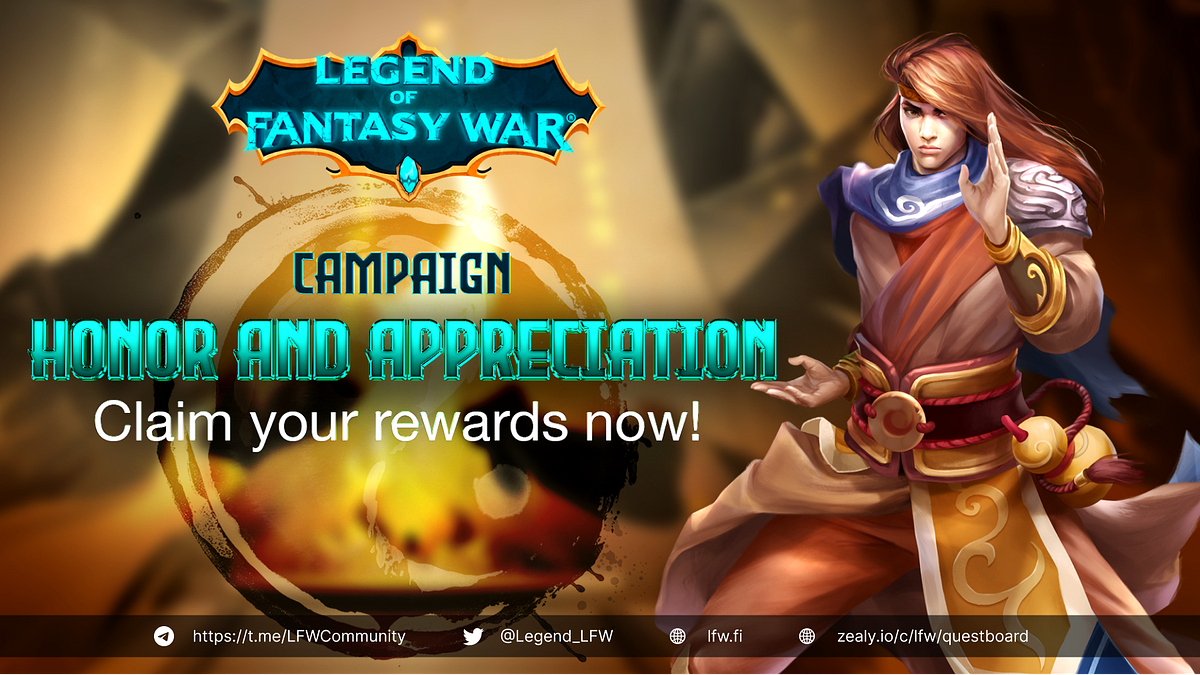 [GUIDE] How to Claim Your Rewards: Legend of Fantasy War Honor and ...
